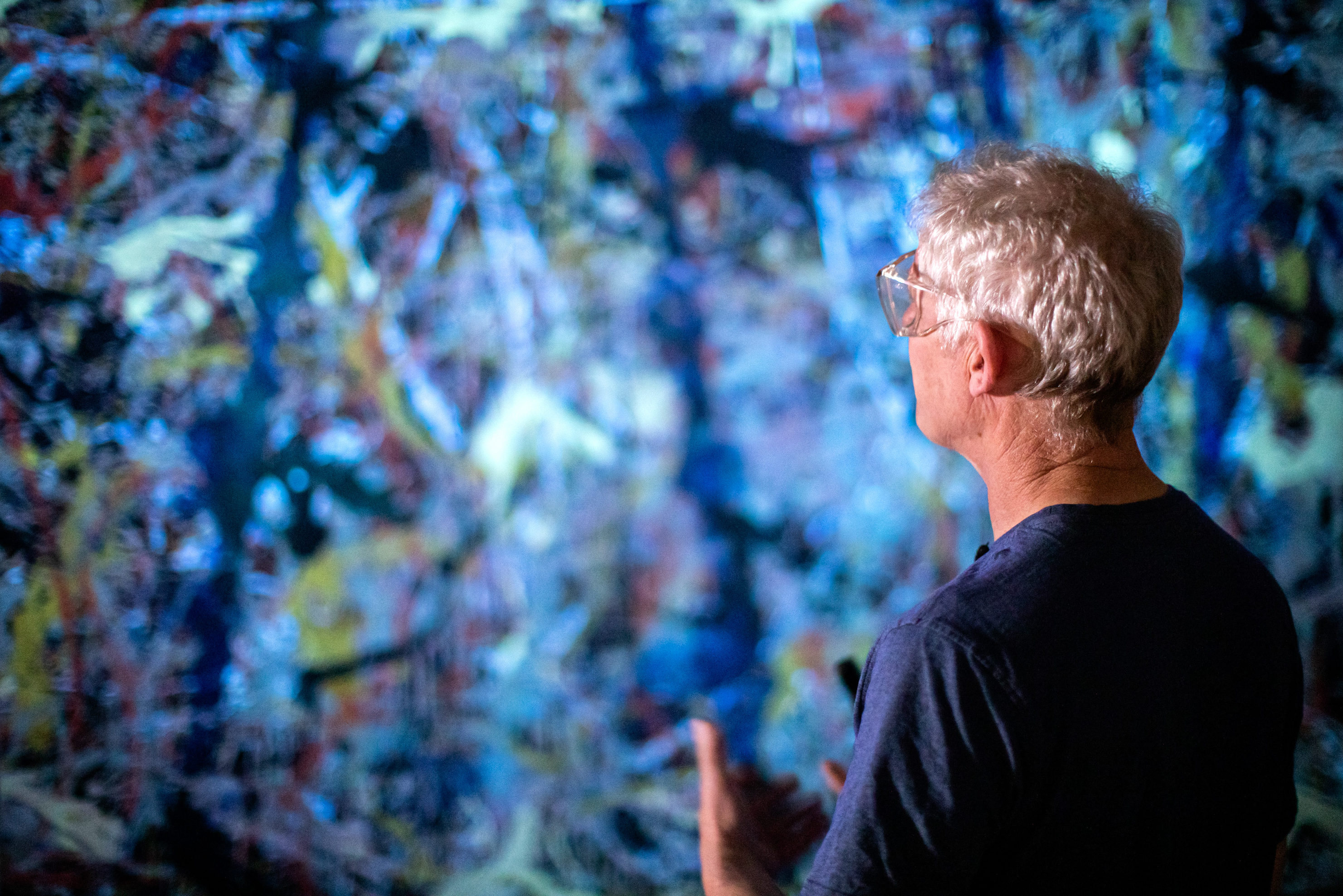 The Painting Revealed in UV Light The Conservation » ACTION REACTION ...